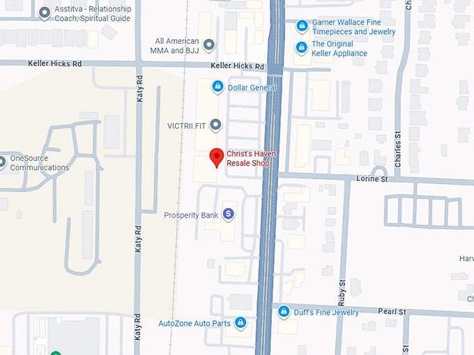 16. christ's haven resale shop map