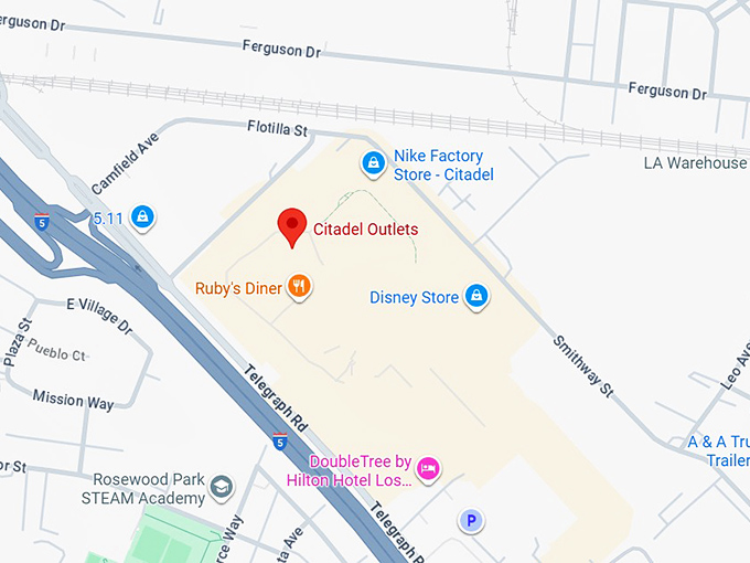 16. citadel outlets map