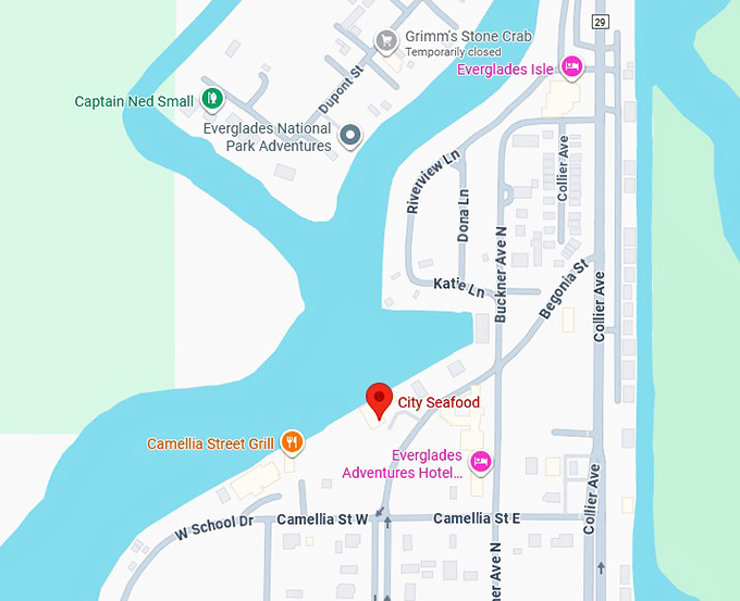 16. city seafood map