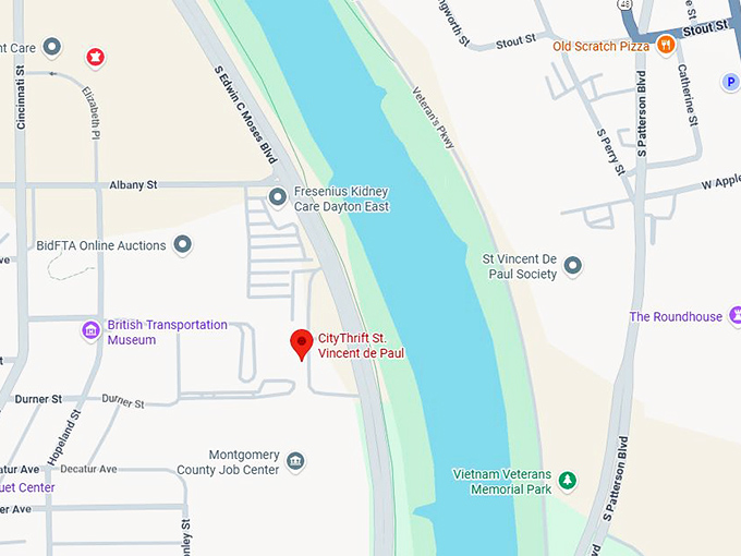 16. citythrift st. vincent de paul map