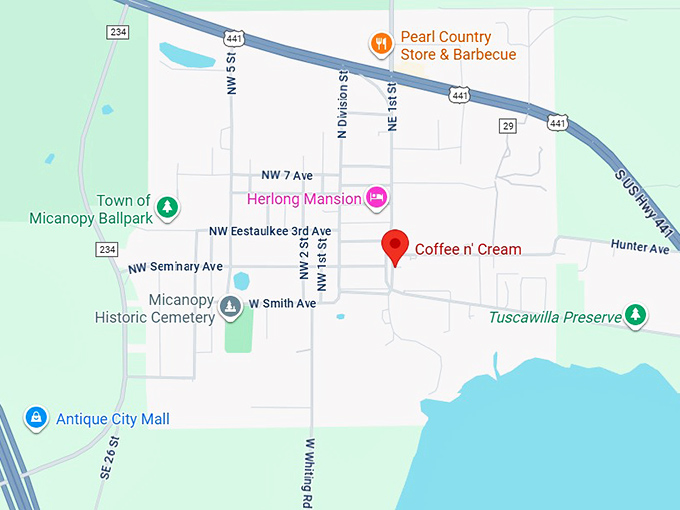 16. coffee n' cream map