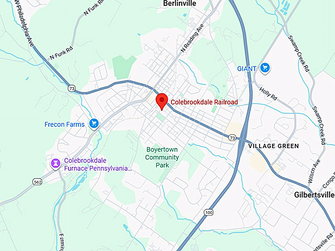 16. colebrookdale railroad map