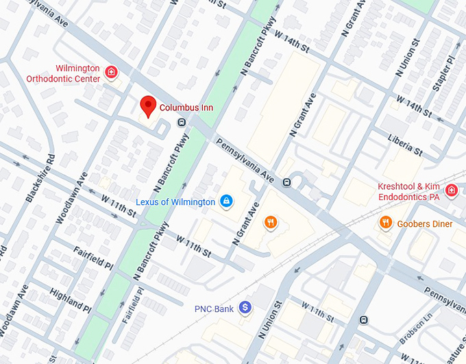 16. columbus inn map