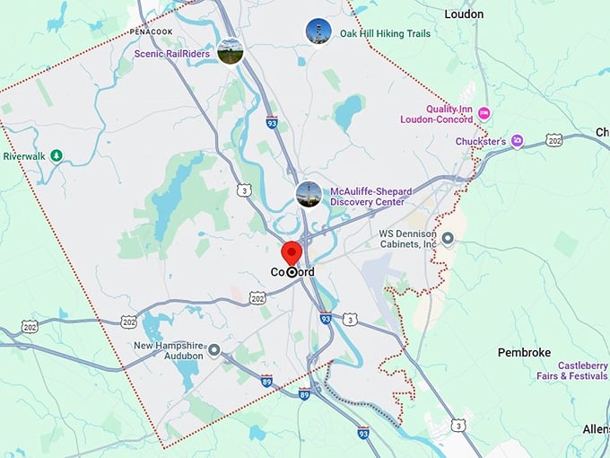 16. concord, nh map