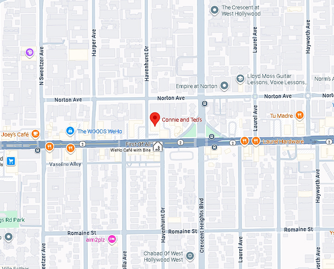 16. connie and ted's map