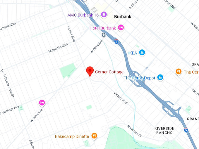 16. corner cottage map