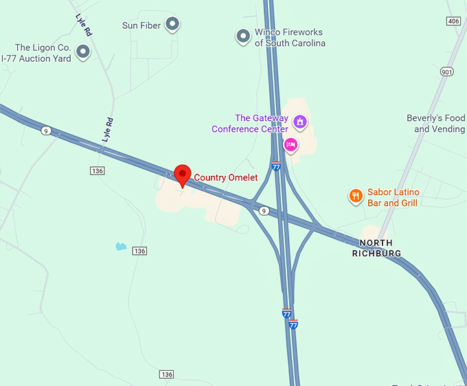 16. country omelet map