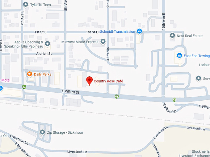 16. country rose caf&eacute; map