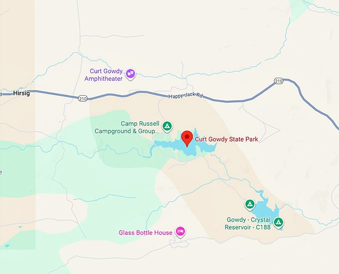 16. curt gowdy state park map