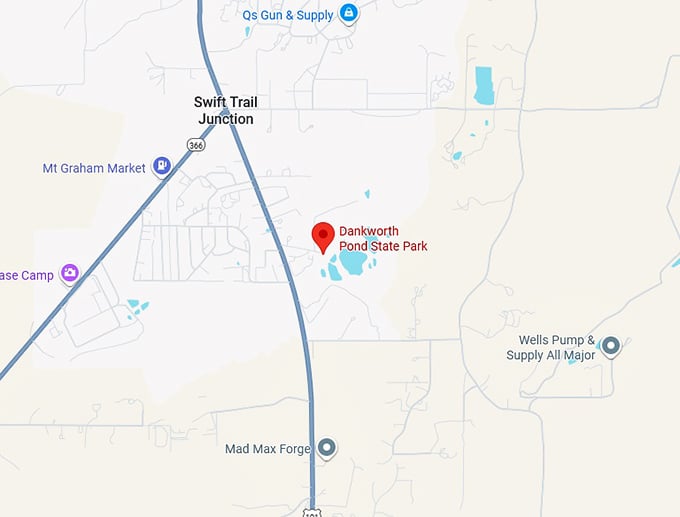 16. dankworth pond state park map