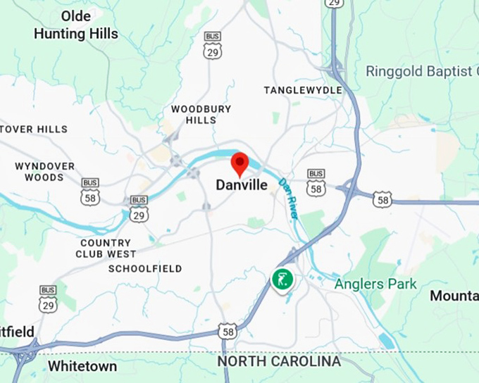 16. danville map