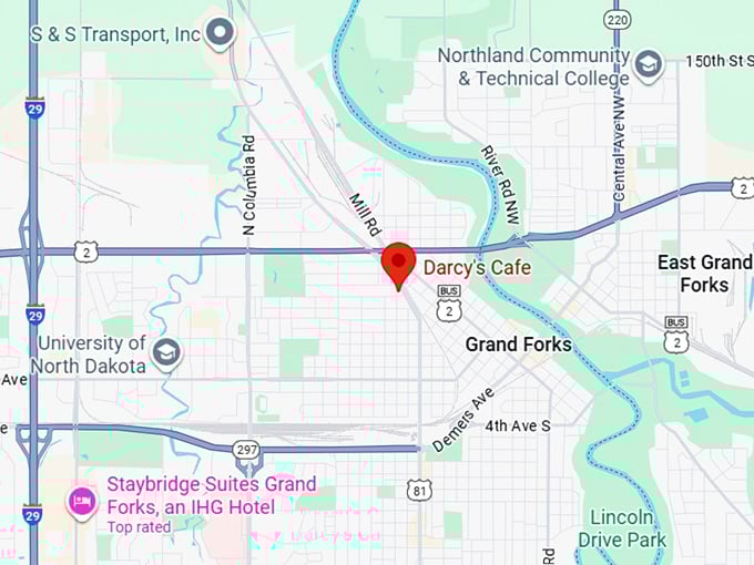 16. darcy's cafe map