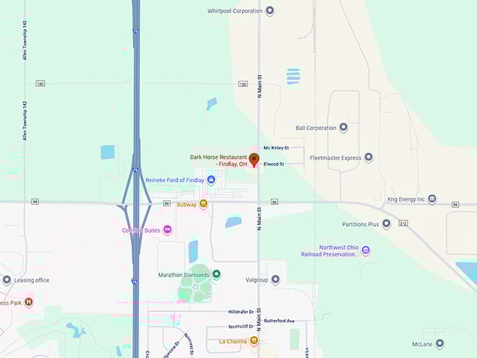 16. dark horse restaurant findlay, oh map