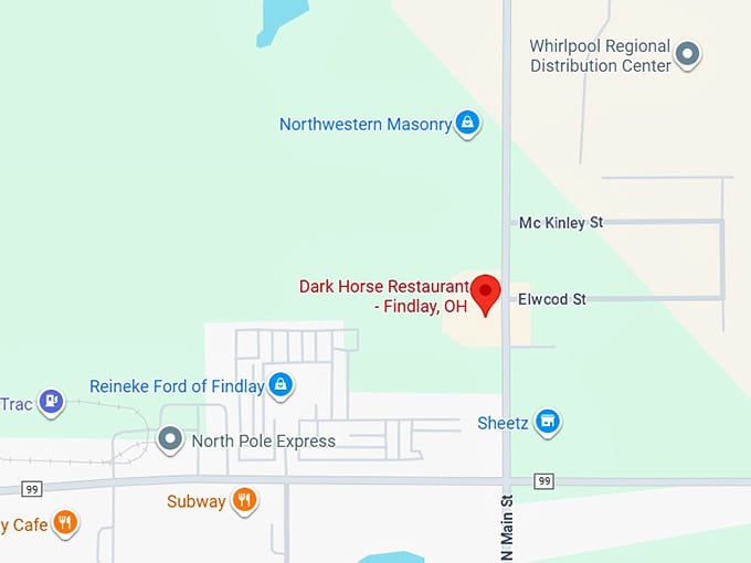16. dark horse restaurant findlay, oh map