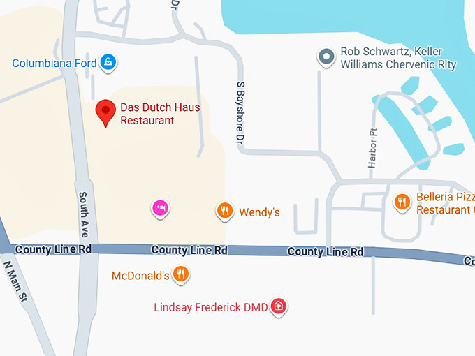 16. das dutch haus restaurant map