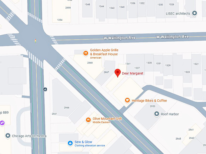 16. dear margaret map