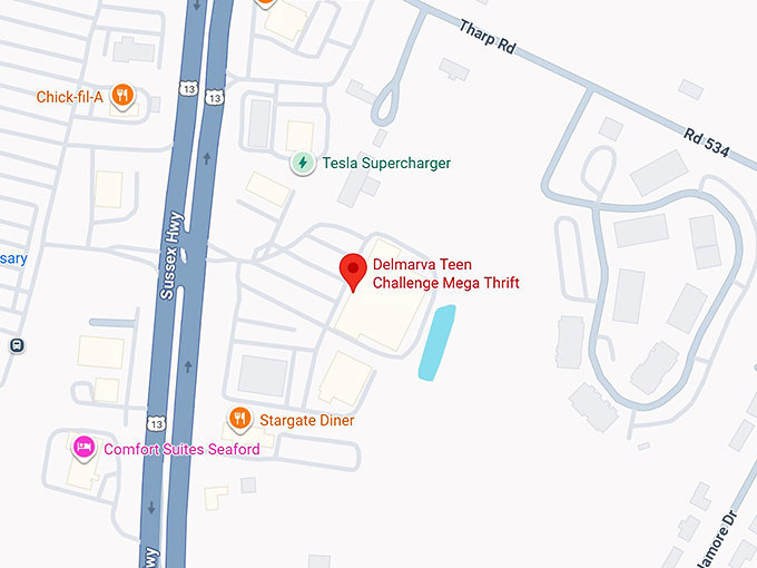 16. delmarva teen challenge mega thrift map