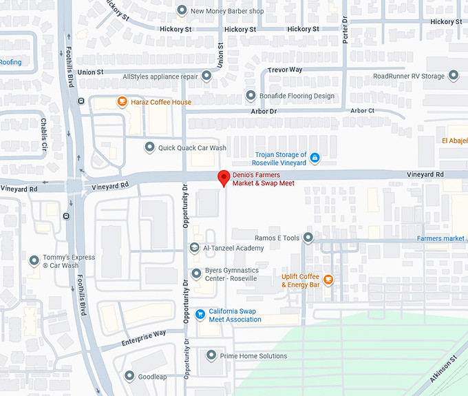 16. denio's farmers market & swap meet map