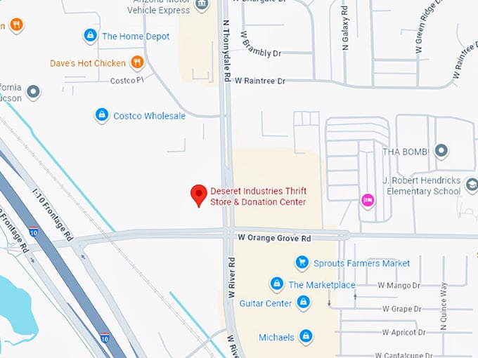 16. deseret industries map