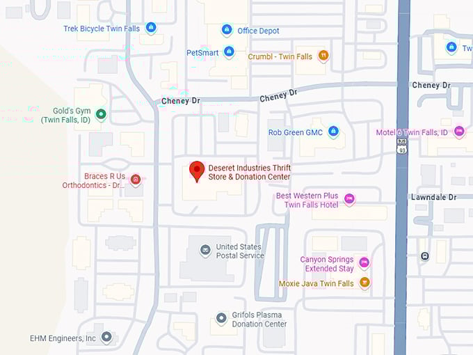 16. deseret industries thrift store & donation center map