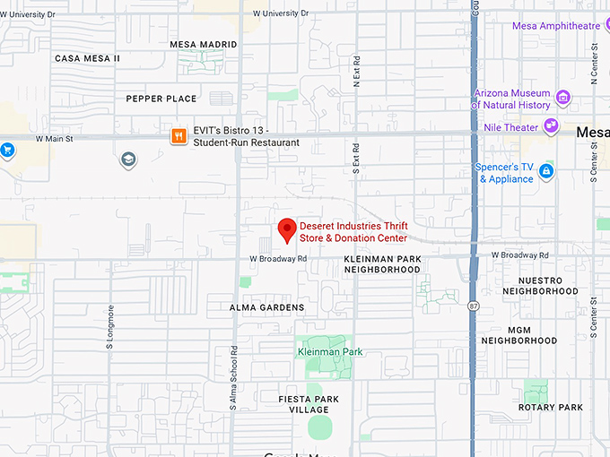 16. deseret industries thrift store & donation center map