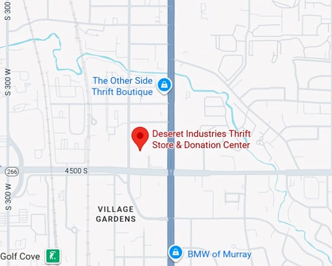 16. deseret industries thrift store & donation center map