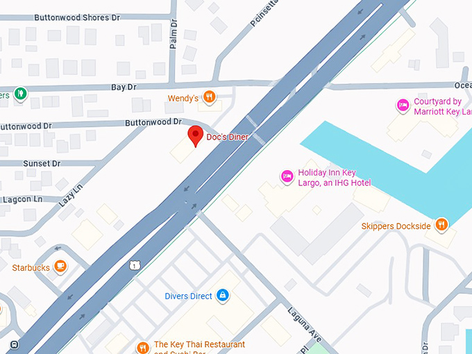 16. doc's diner map