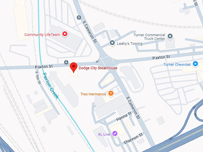 16. dodge city steakhouse map