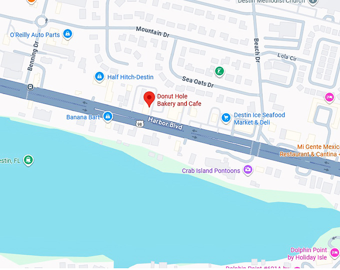 16. donut hole bakery & cafe map