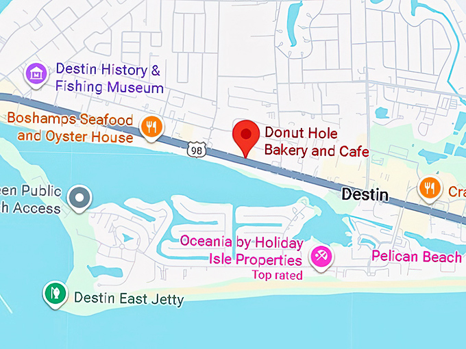 16. donut hole bakery and cafe map