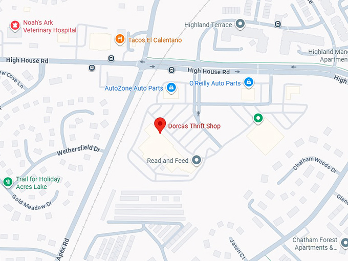 16. dorcas thrift shop map