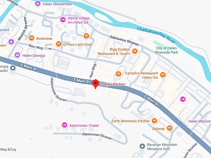 16. dottie's kitchen map