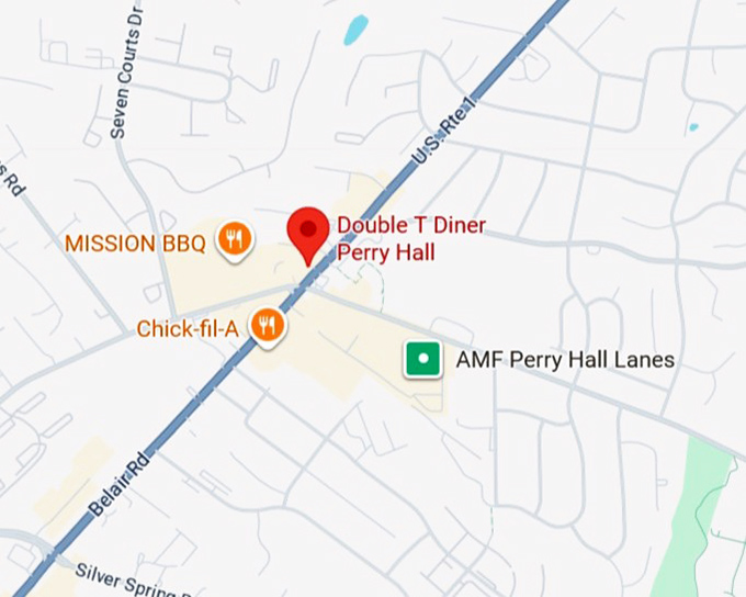 16. double t diner perry hall map