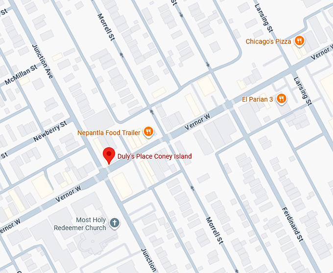 duly&rsquo;s place coney island map