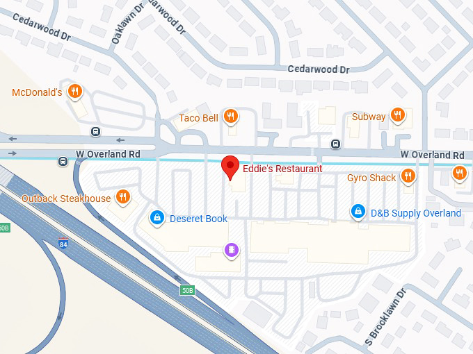 16. eddie's restaurant map