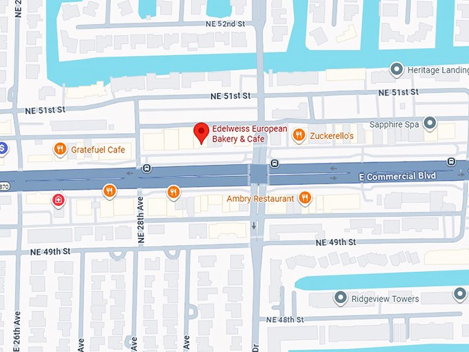 16. edelweiss european bakery & cafe map