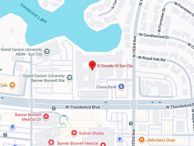 16. el dorado of sun city map