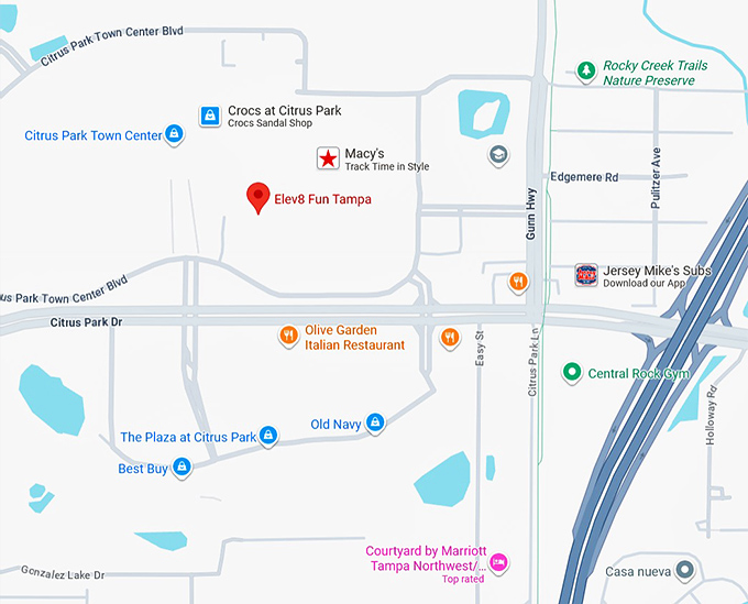 16. elev8 fun tampa map