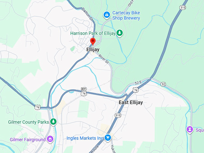 16. ellijay map