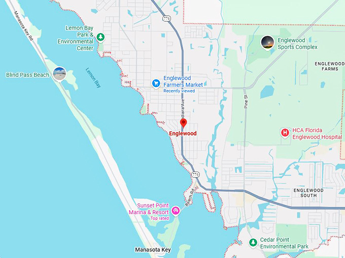 16. englewood fl map