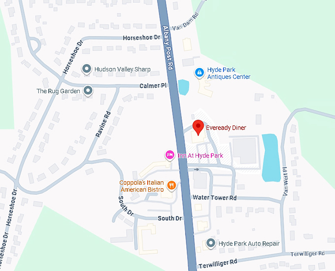 16. eveready diner map