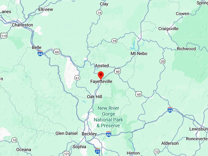 16. fayetteville map