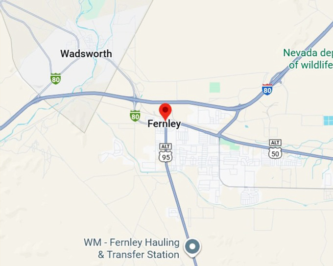 16. fernley map