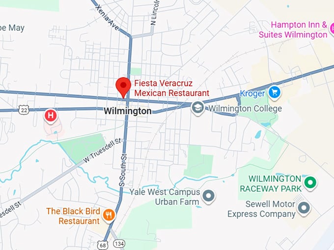 16. fiesta veracruz mexican restaurant map