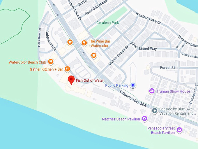 16. fish out of water map