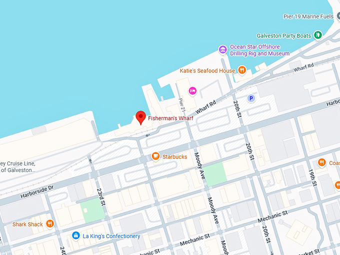 16. fisherman's wharf map