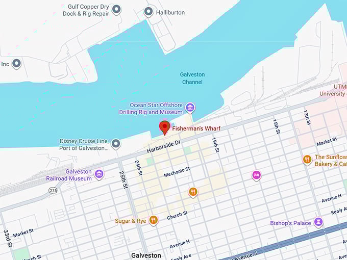 16. fisherman's wharf map