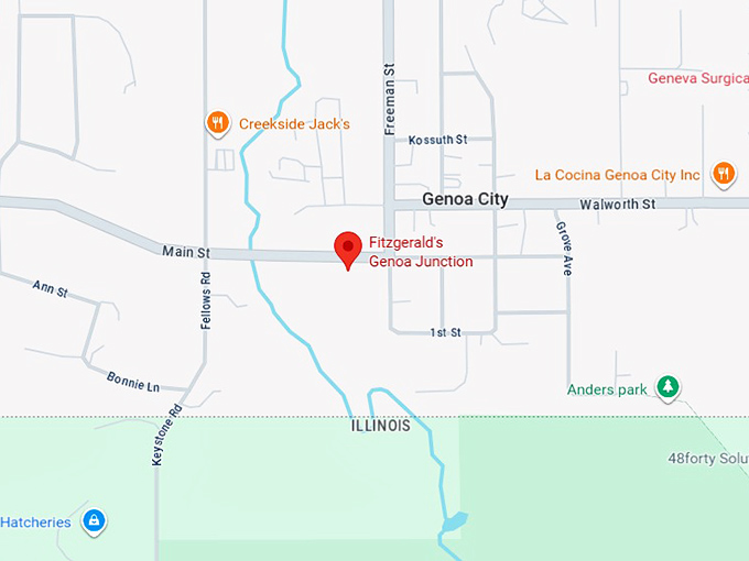 16. fitzgerald's genoa junction map