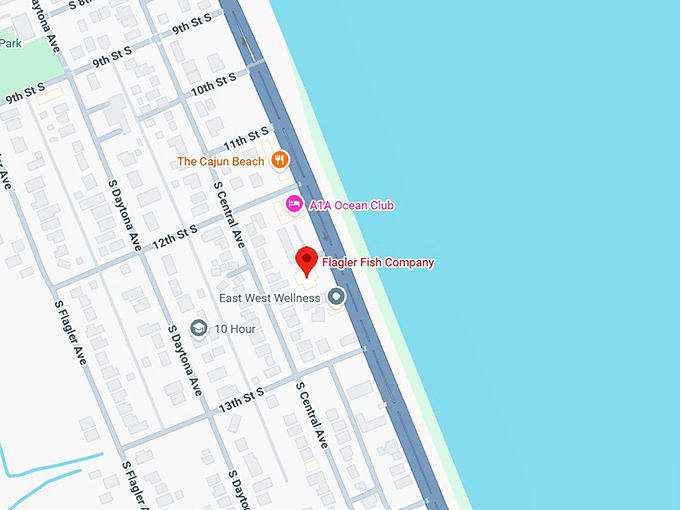 16. flagler fish company map