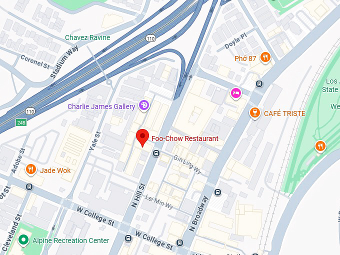 16. foo chow restaurant map